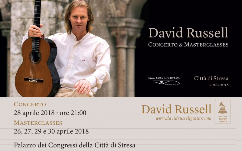 David Russel In concert a Stresa